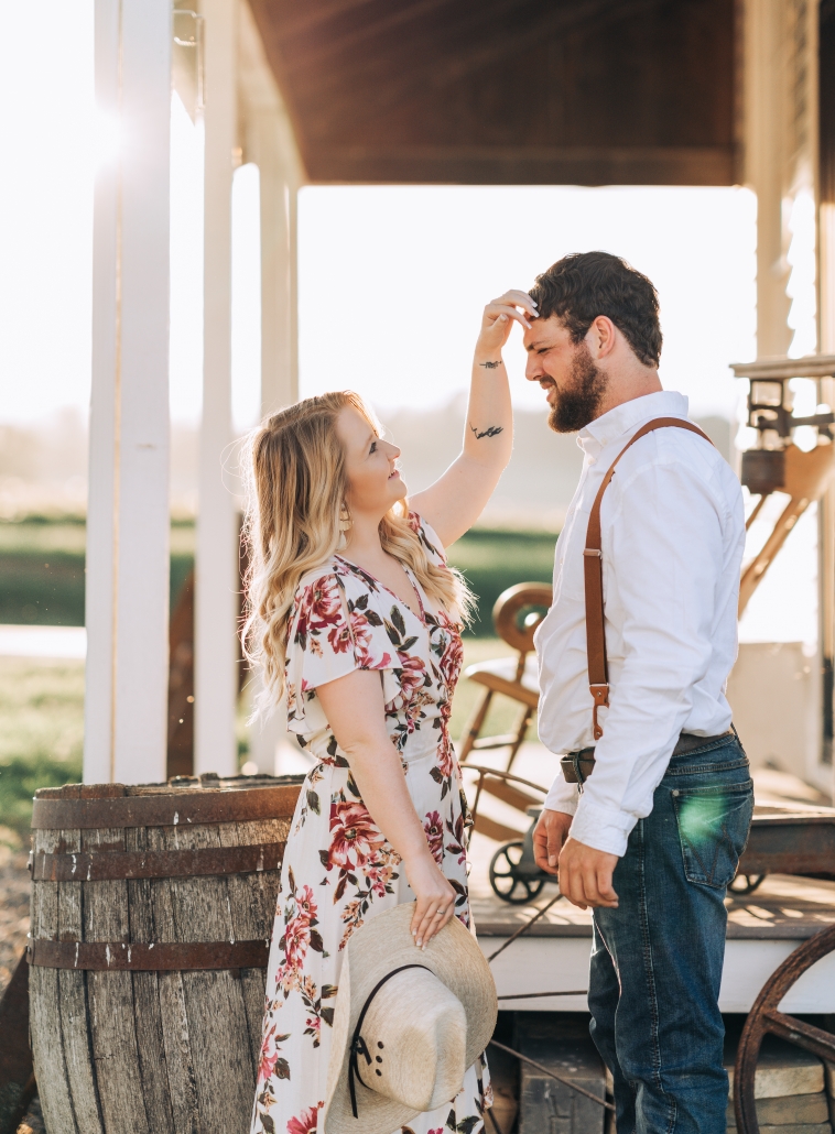 Mallory & Tyler {Millpond Photography} - Frieden Farms